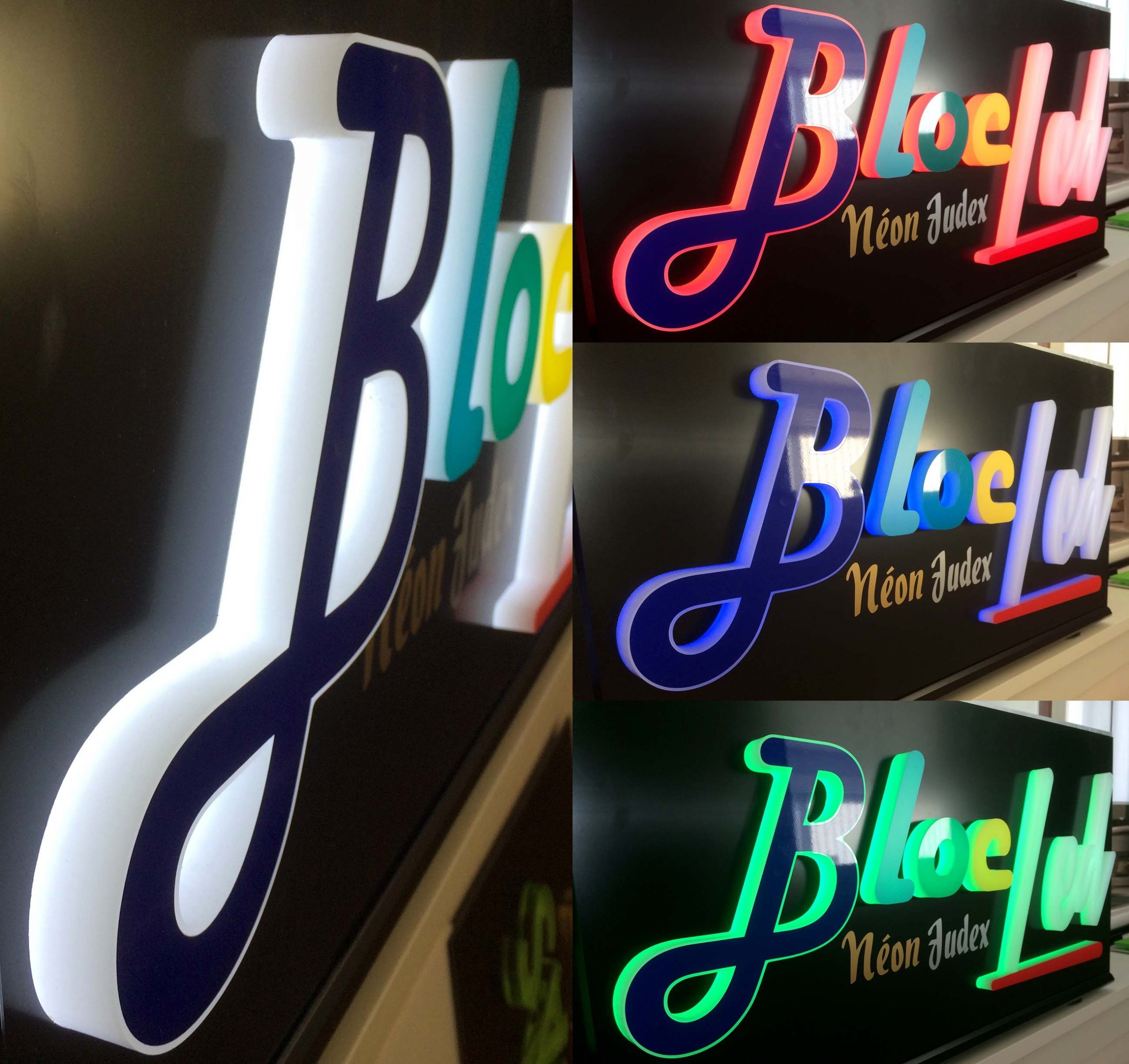 Bloc Led - Neon Judex